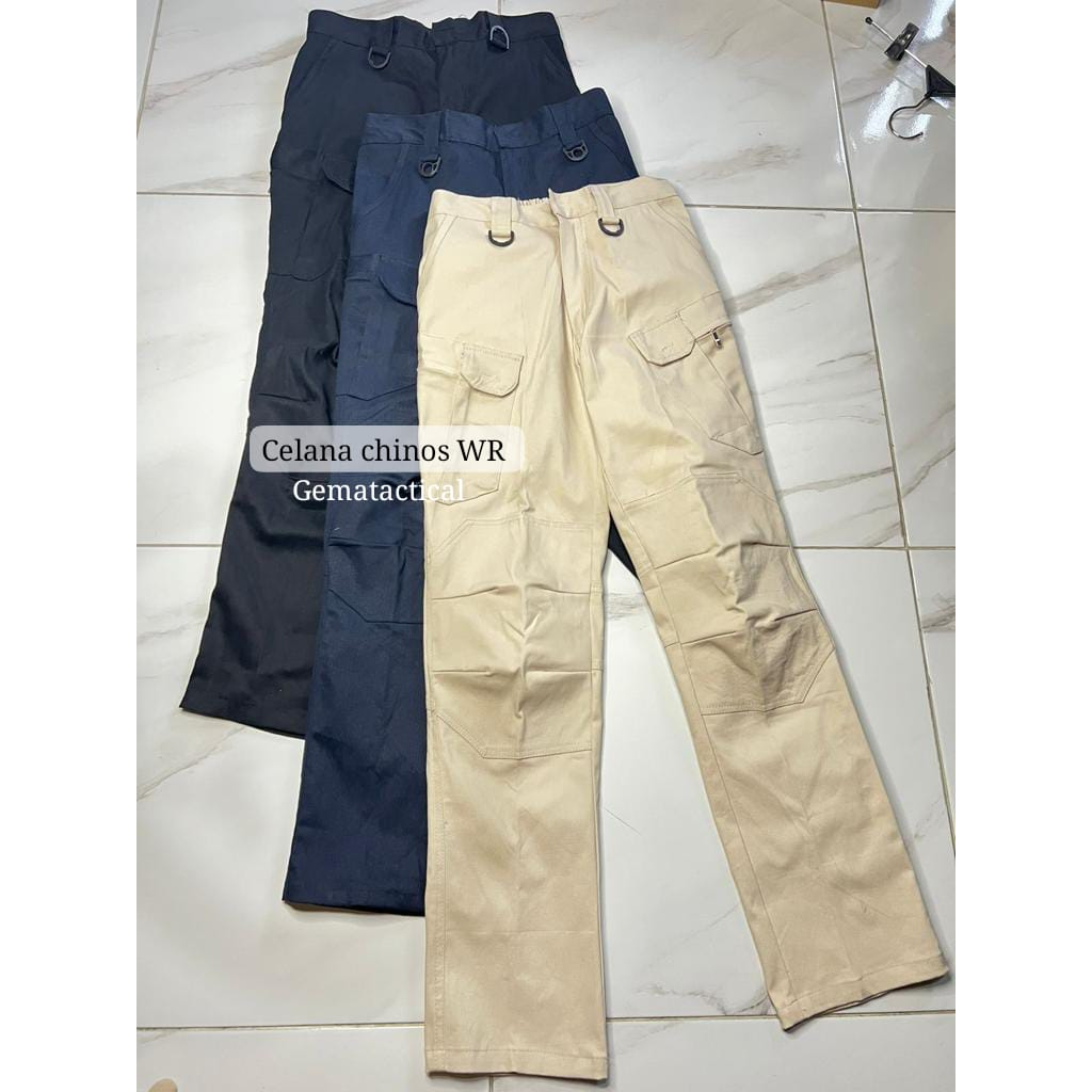 Jual Celana Chinos WR / Celana Panjang Tactical bahan Chinos / Celana ...