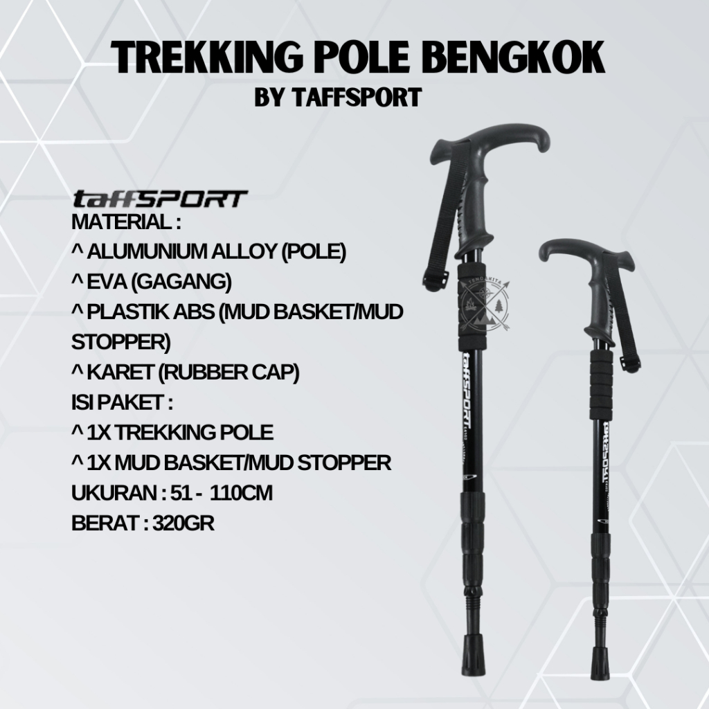 Jual Trekking Pole Naturhike / NATUREHIKE Tracking Pole Lipat ...