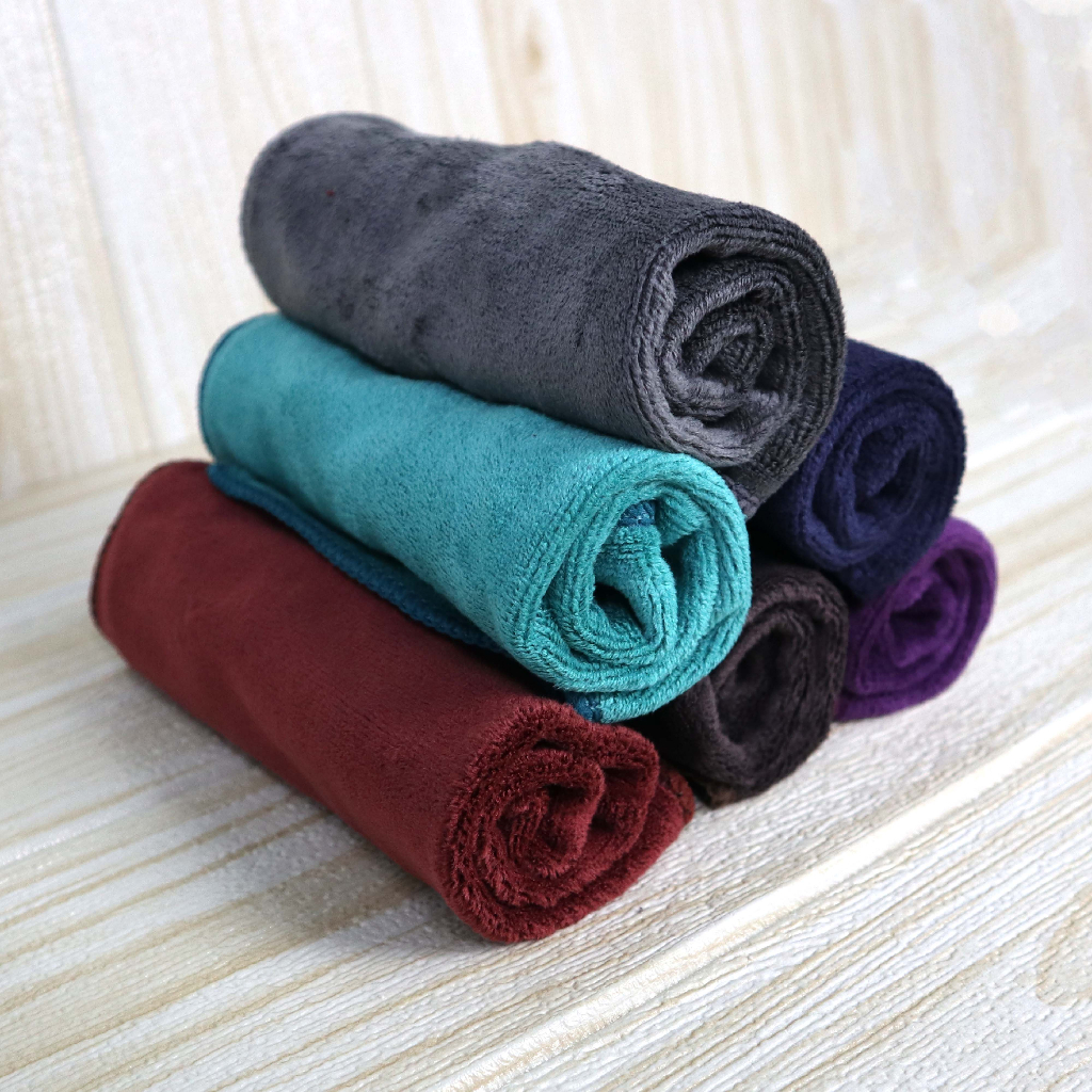 Jual Kain Lap Microfiber Long Time 30 x 30 cm Tebal Halus Menyerap Air ...