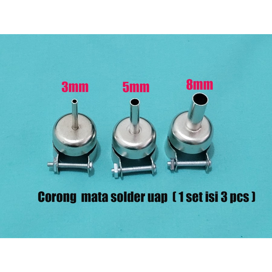 Jual CORONG SOLDER UAP (1 SET ISI 3) / MATA BLOWER UAP 850A / 857D ...