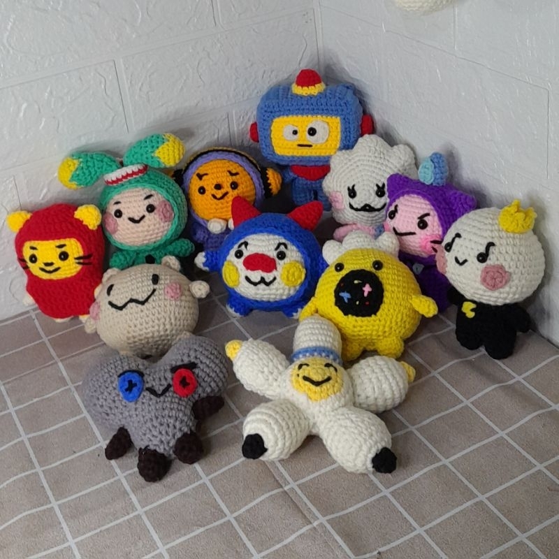 Jual Boneka Rajut Truz (Treasure) | Amigurumi | doll | Keychain ...