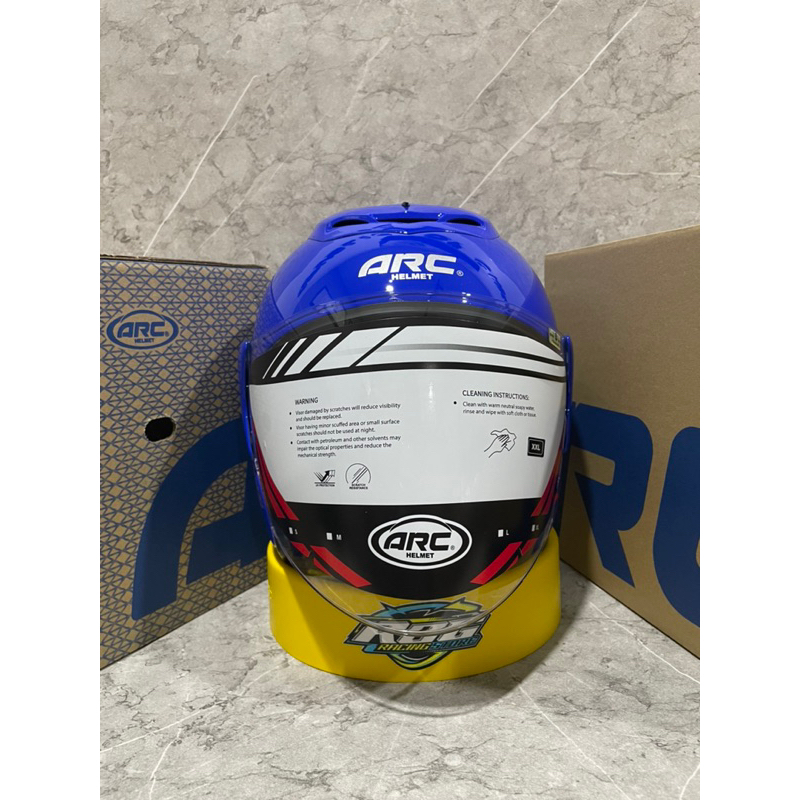 Jual Helm ARC RITZ MODERN BLUE Original | Shopee Indonesia