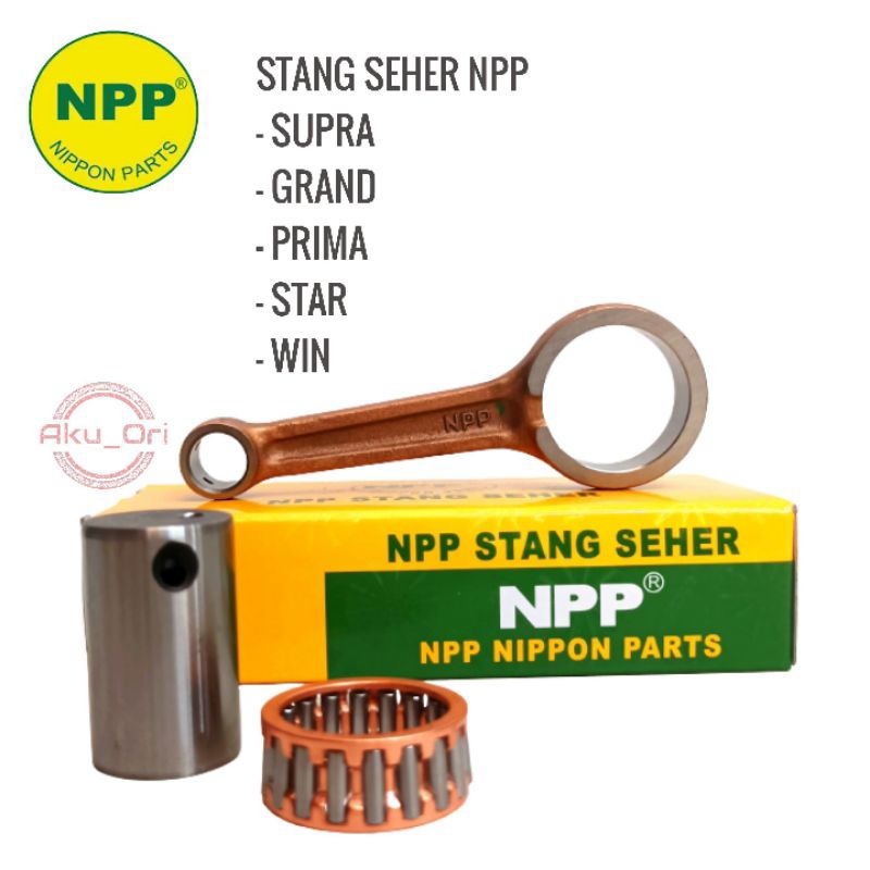 Jual STANG SEHER SUPRA (GF6) NPP conrod grand star prima win | Shopee ...