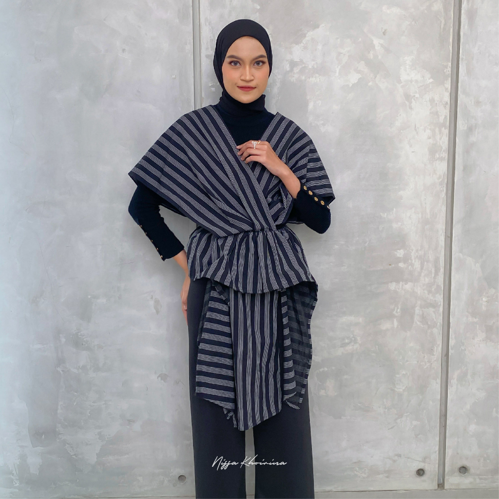 Jual Bynissa - KALA OUTER LURIK - Outer - Luaran - Kain Lurik - Motif ...