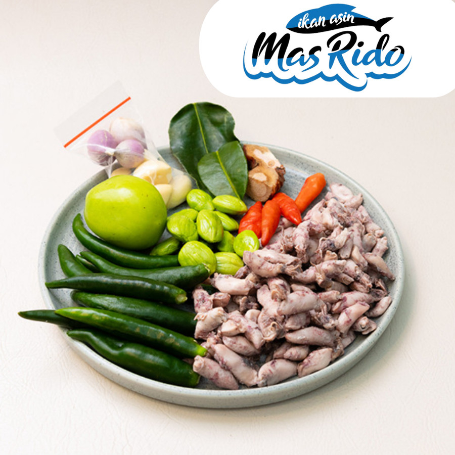 Jual Paket Sayur Cumi Cabai Ijo Siap Masak 3- 5 Porsi | Shopee Indonesia