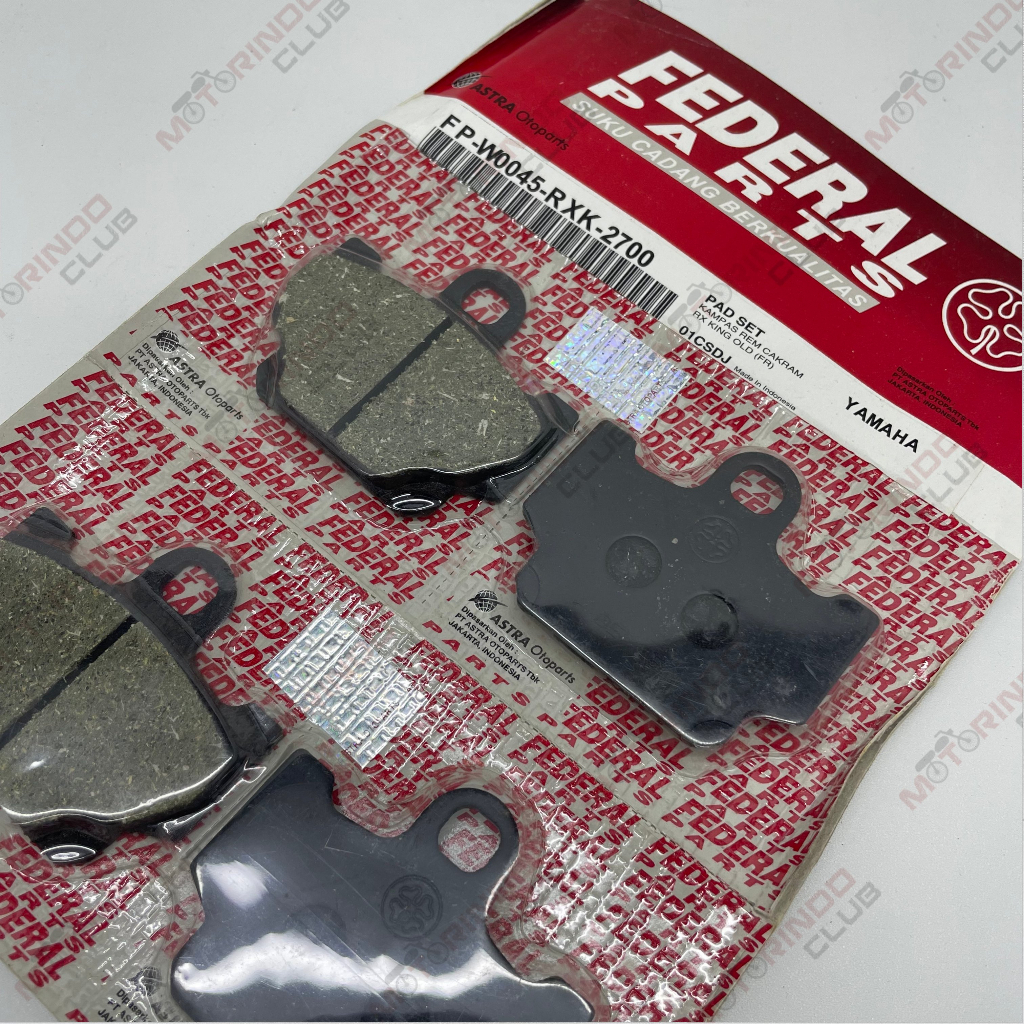 Jual Dispad / Kampas Rem Cakram Depan YAMAHA RX KING LAMA - Federal ...