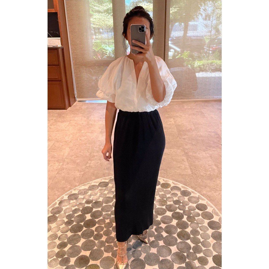 Jual [HOLIKO] Rok Span Plisket Lidi Premium 08 Santai Polos MBL Fashion ...