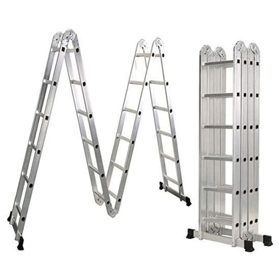 Jual tangga lipat 6 meter denko tangga multilipat 6.7 meter | Shopee ...