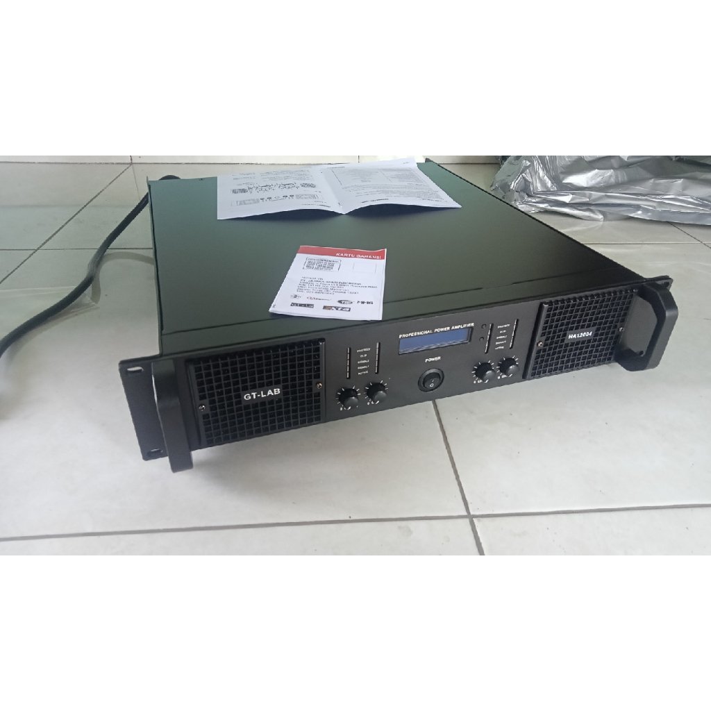 Jual GT LAB HA 12004 Power Amplifier HA 12004 HA-12004 | Shopee Indonesia