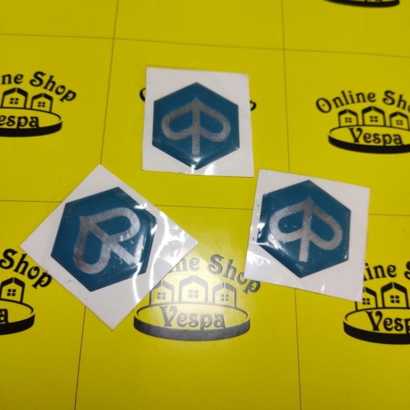 Jual Emblem Dasi Vespa/Emblem Logo Hidung Vespa/Emblem Simbul Hidung ...