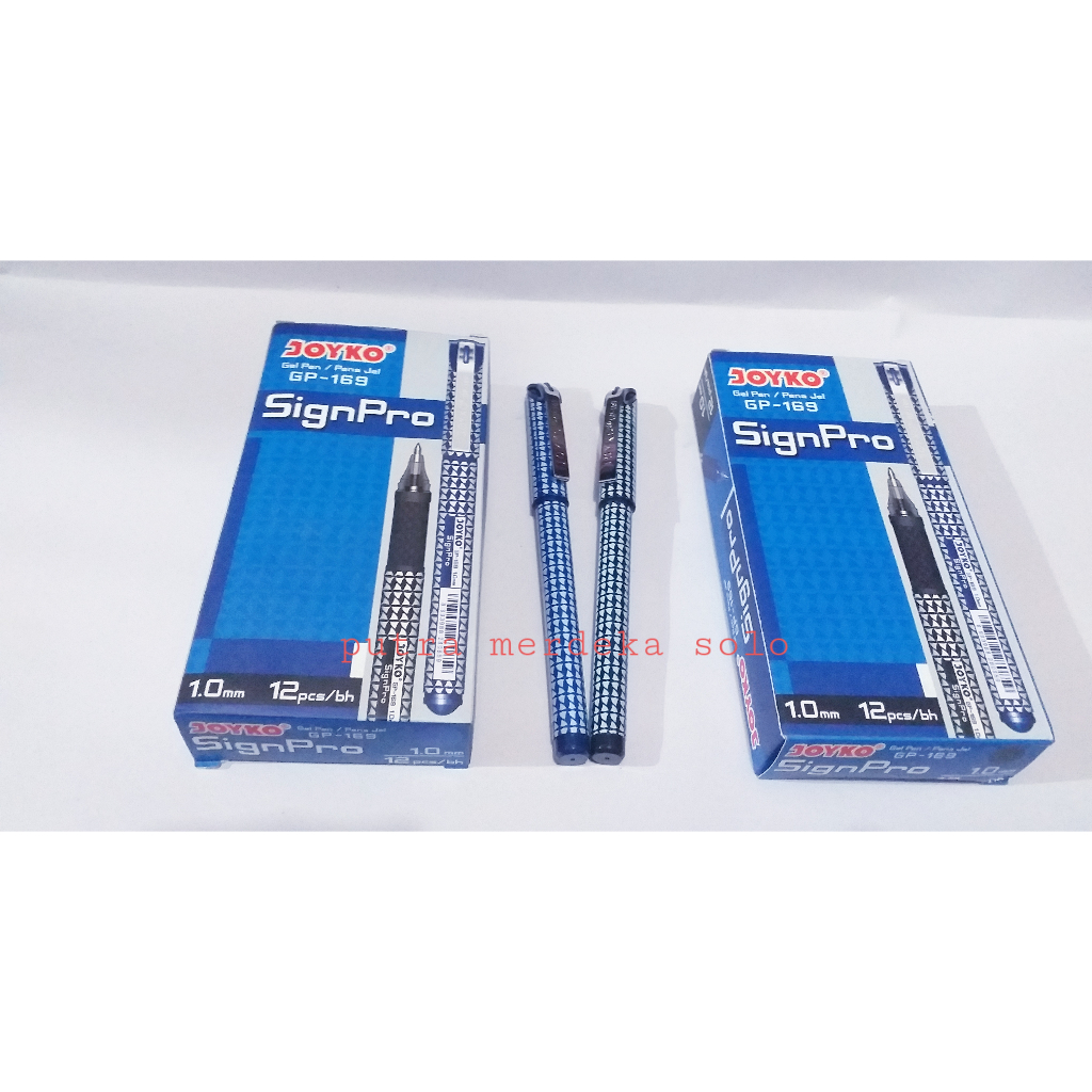 Jual Ballpoint, Bolpen, Pulpen Gel Joyko Sign Pro GP-169 , Pulpen Gel ...