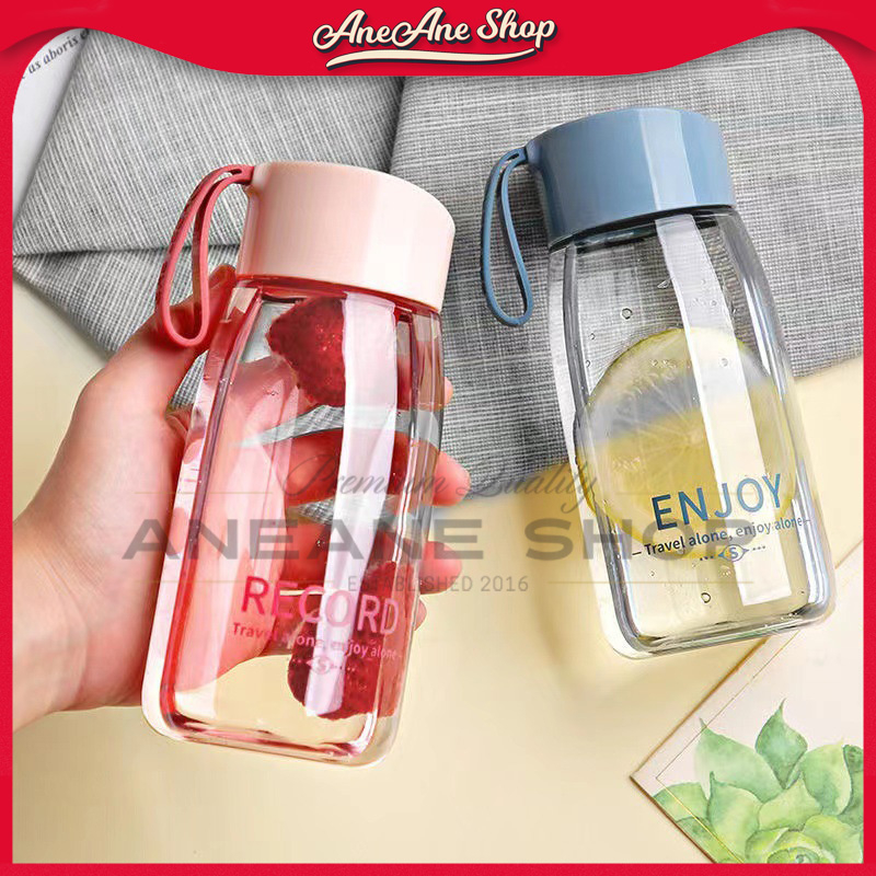 Jual KOLIN Botol Air Minum Plastik PC+ABS Transparan Bening 380ML ...