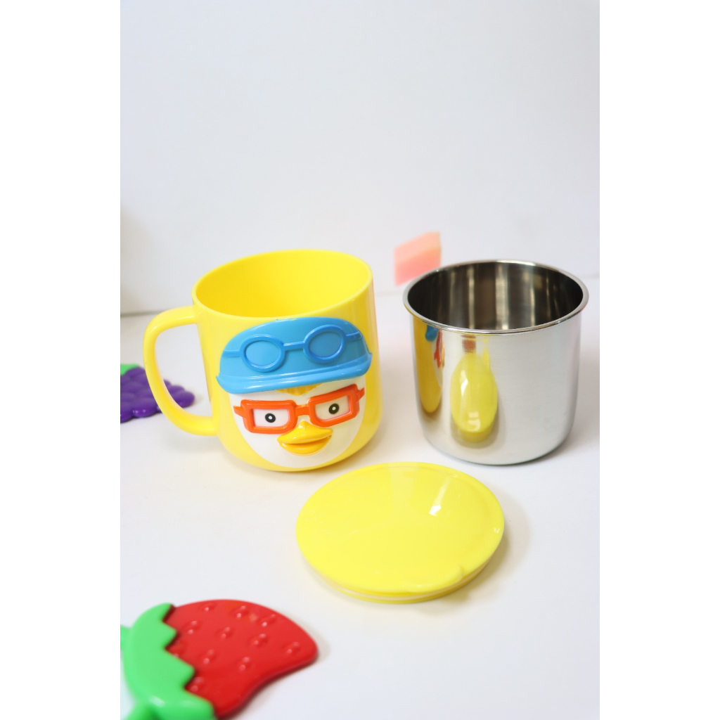 Jual Mug/gelas Minum Anak motif pororo cangkir Anak | Shopee Indonesia