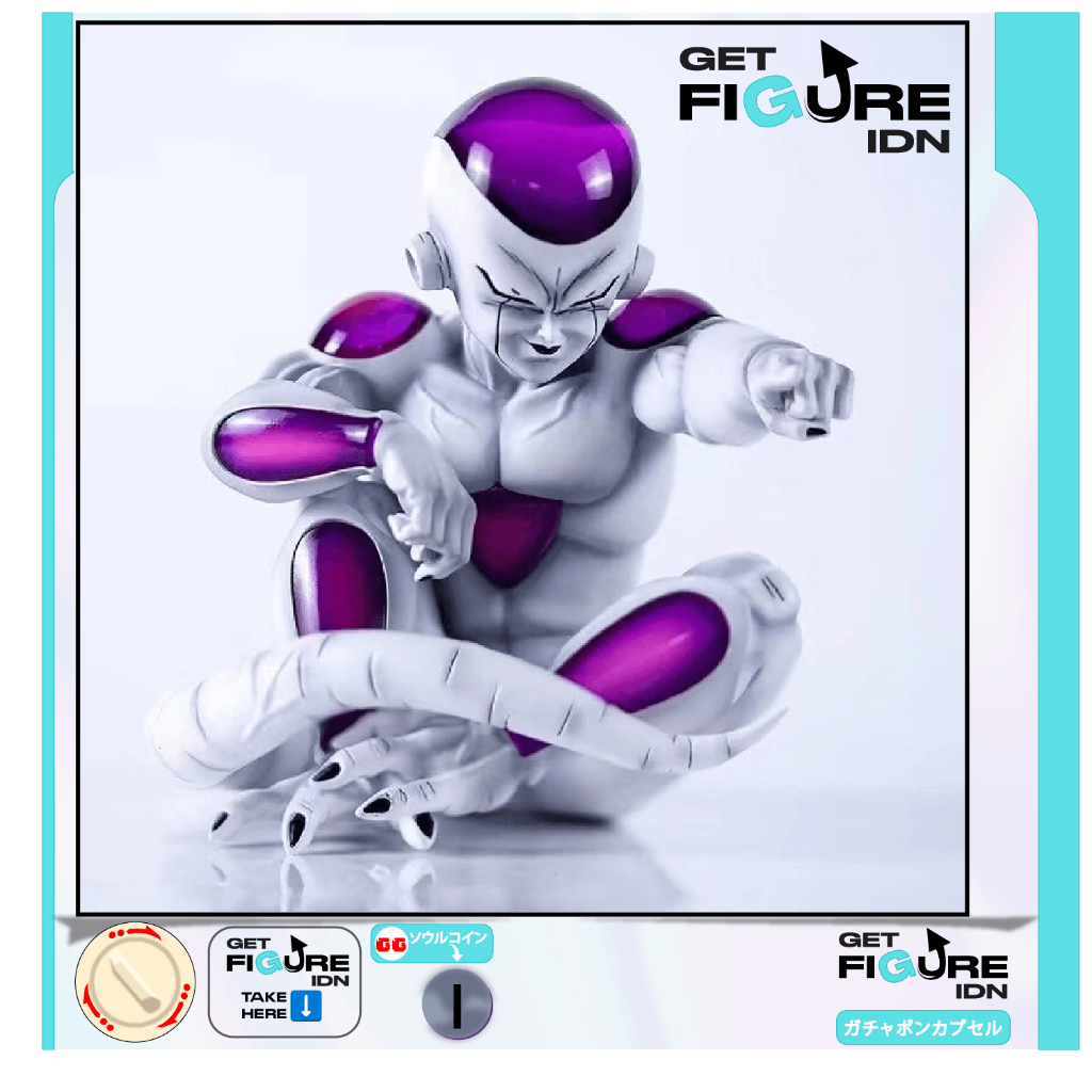 Jual Figure Dragon Ball Z Freeza Sitting GetFigureIDN GetGachaIDN | Shopee Indonesia