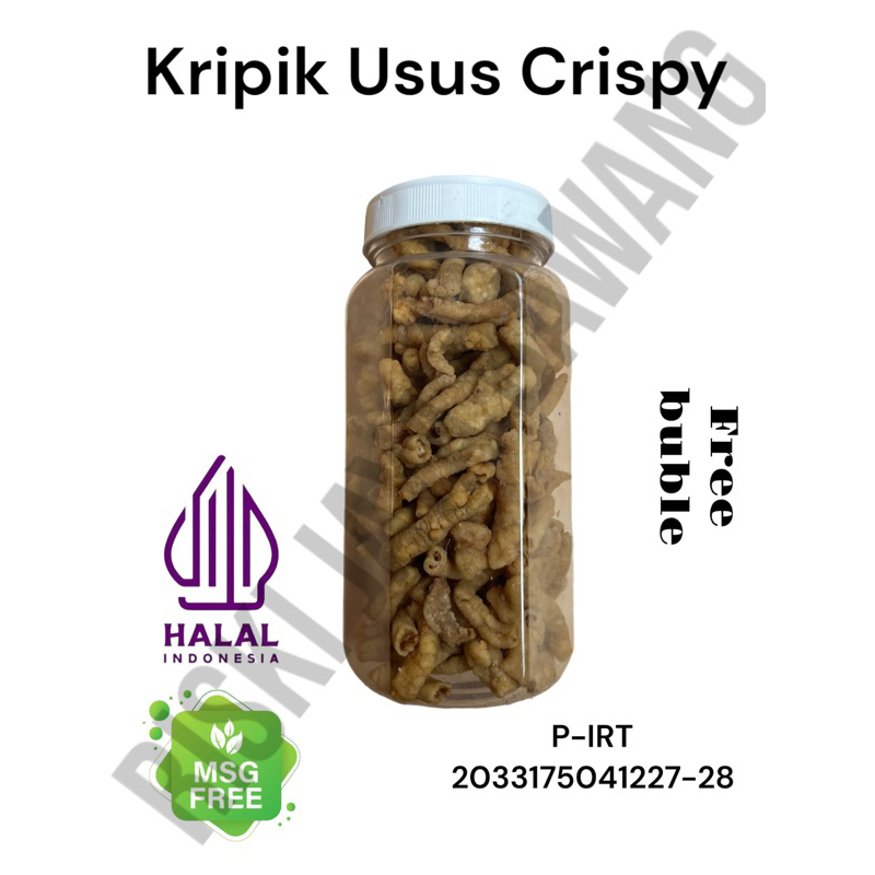 Jual Keripik Usus Crispy | Usus Ayam Goreng Krispi | Shopee Indonesia