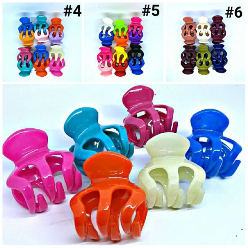 Jual Jepitan Rambut Jedai 4 Cm Campur Warna Isi (12pcs) | Shopee Indonesia