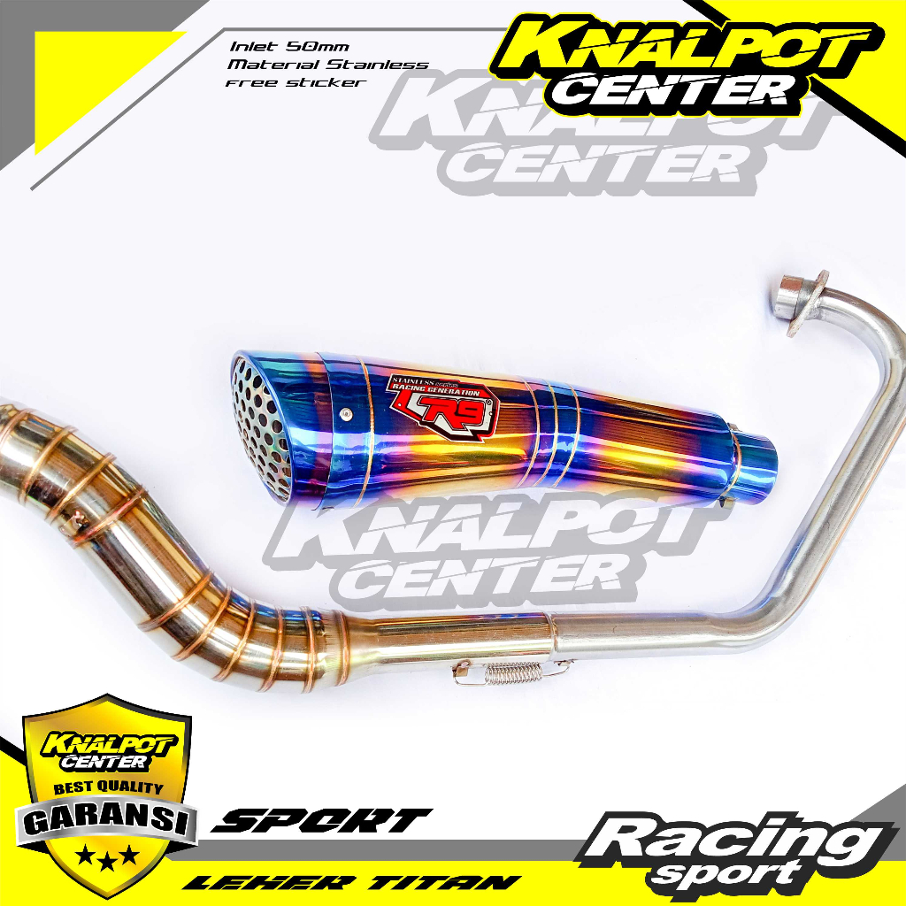 Jual KNALPOT RACING R9 H2 CBR150 FACELIFT CB150 VIXION R15 V3 V4 V2 ...