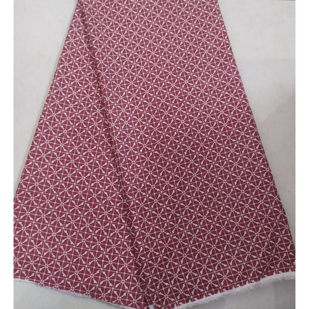 Jual CF kain batik soft motif garutan bahan batik bahan teteron Rayon ...