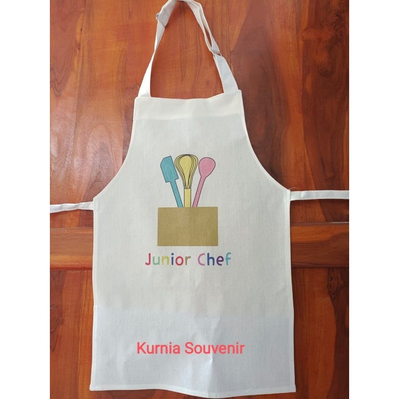 Jual Celemek/Apron anak sablon custom | Shopee Indonesia