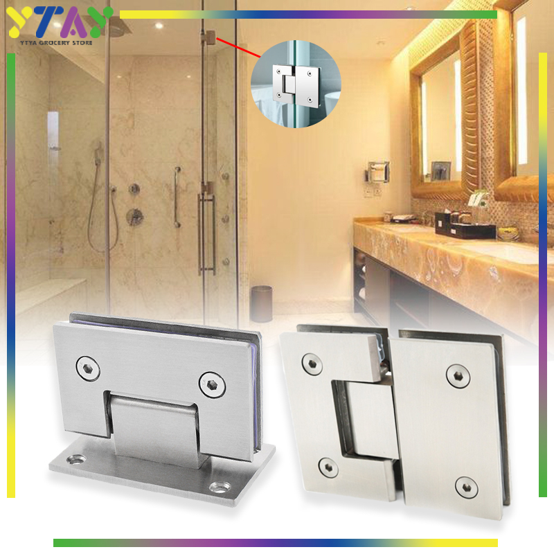 Jual Kaca Kamar Mandi/Engsel Shower/ Stainless Shower Hinge/Shower ...