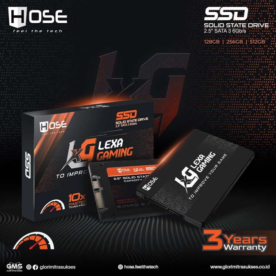 Jual Hose Lexa Gaming SSD 128GB 2.5Inch SATA III | Shopee Indonesia