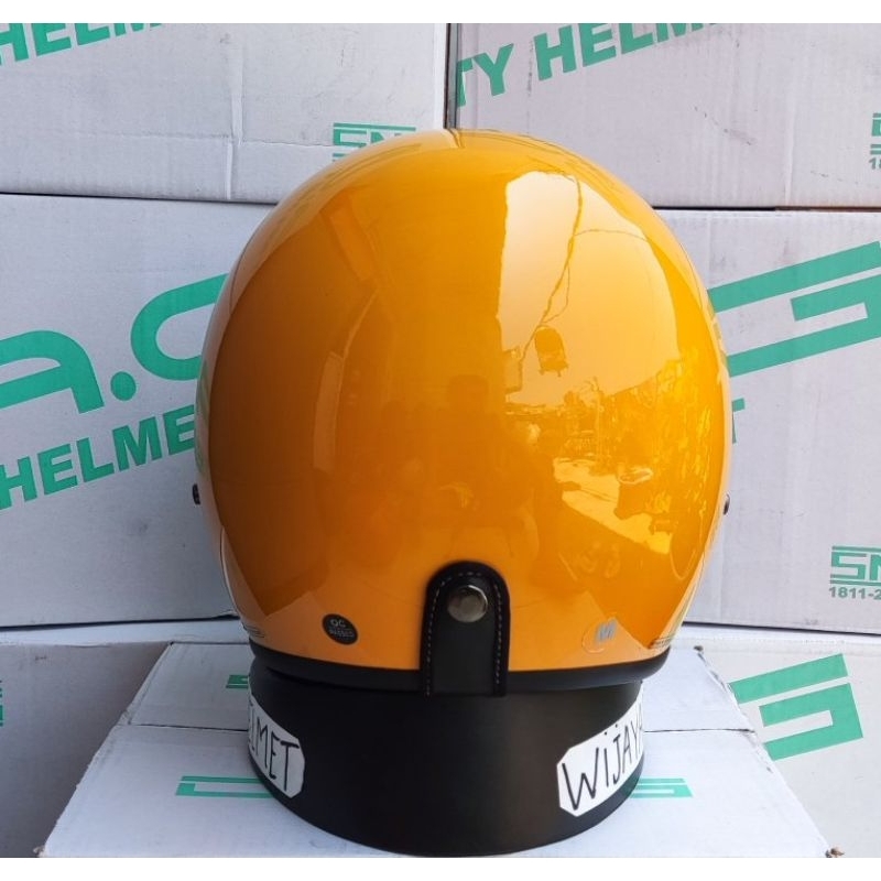 Jual HELM BOGO DAG CGR RETRO SOLID ORIGINAL | Shopee Indonesia