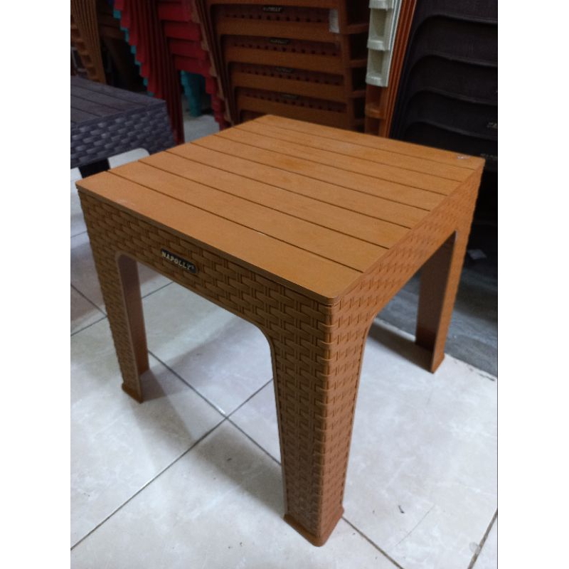 Jual [INSTAN] MEJA PLASTIK NAPOLLY MAPAN 45 / MEJA TERAS / MEJA NAPOLLY ...