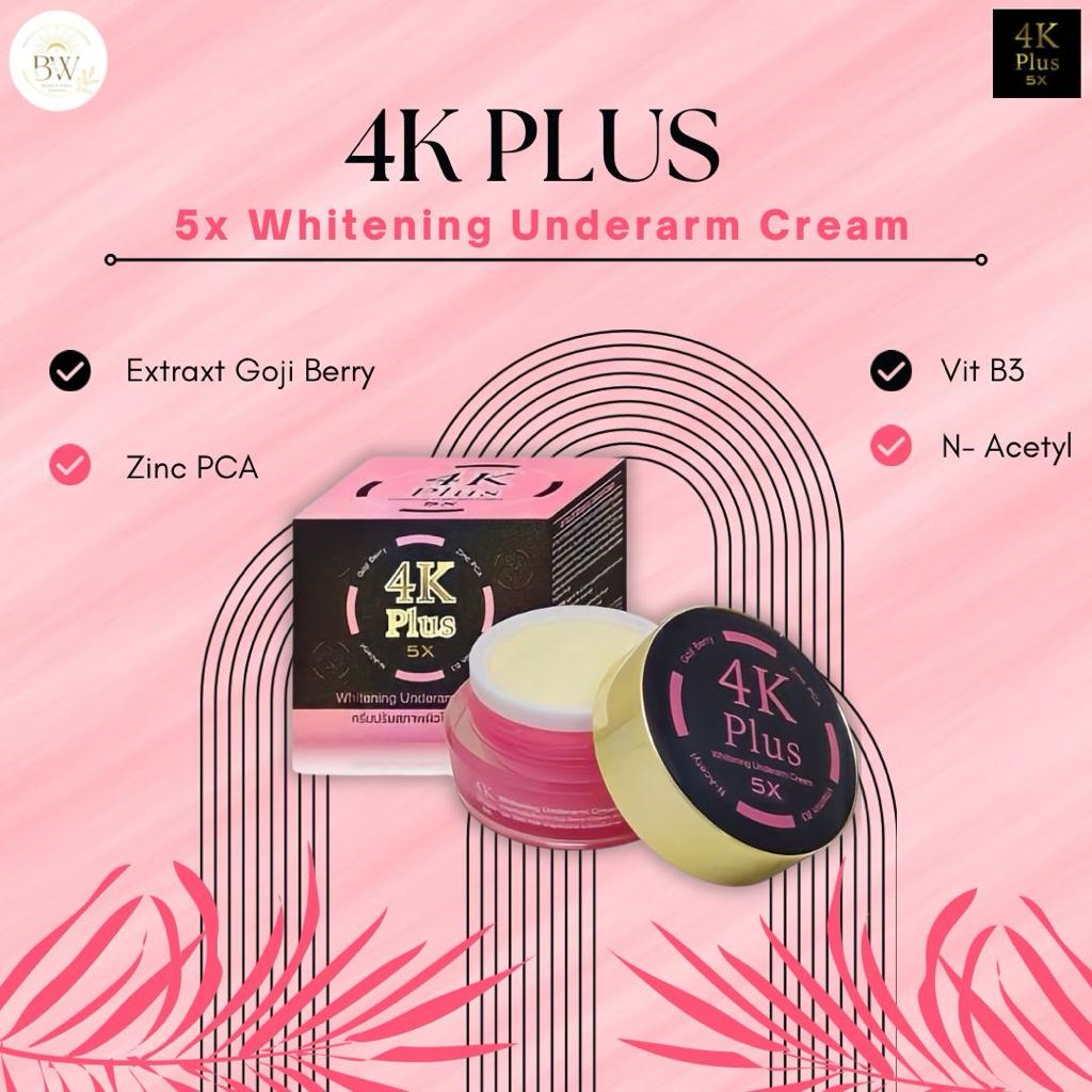 Jual 4K PLUS WHITENING NIGHT CREAM | 4K PLUS BB CREAM ( COLLAGEN ...