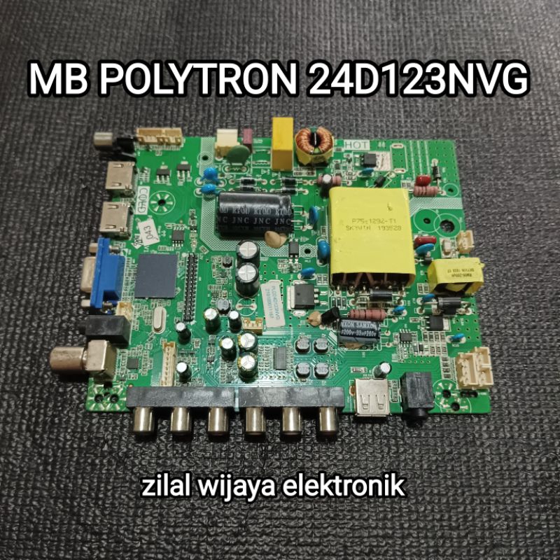 Jual POLYTRON 24D123NVG - MB PLD - MAINBOARD - MOTHERBOARD - BOARD ...