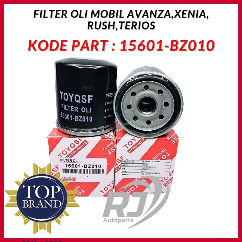 Jual FILTER OLI MOBIL AVANZA, XENIA, CALYA, SIGRA, TERIOS, RUSH, SIRION ...