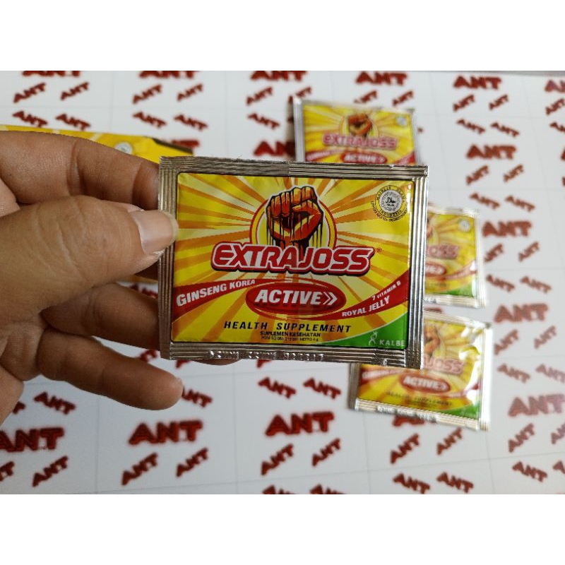 Jual 1 Sachet Extra Joss Original / Minuman Kesehatan / Minuman Stamina ...
