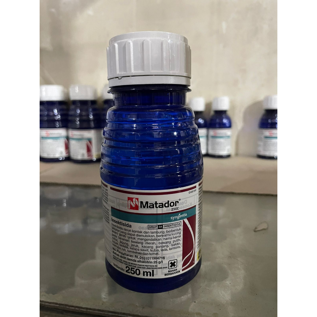 Jual Matador 25 EC - 250 ml - Pengendali Ulat, Wereng, Walang, Jangkrik ...