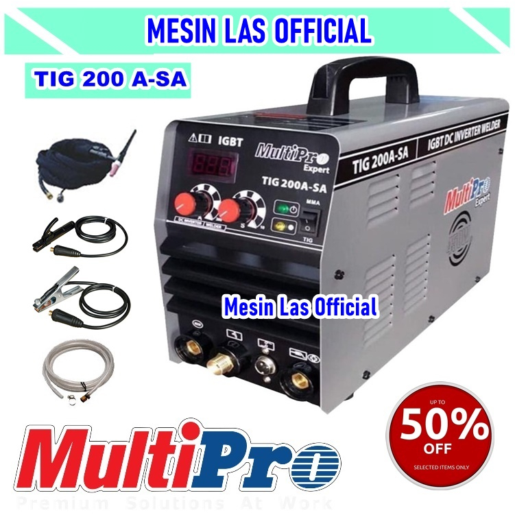 Jual Mesin Las MultiPro 450 Watt Tig 200 A-SA Trafo Las Argon 200 A ...