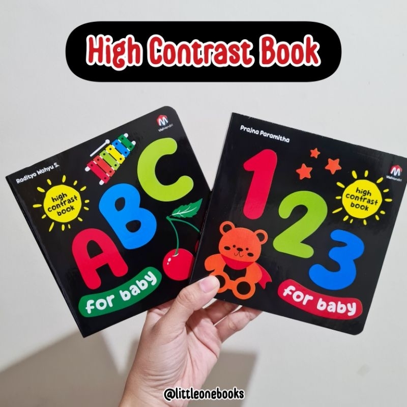 Jual Buku Stimulasi Bayi 1 set isi 2 : ABC 123 FOR BABY (HIGH CONTRAST ... Jual Buku Stimulasi Bayi 1 set isi 2 : ABC 123 FOR BABY (HIGH CONTRAST ...