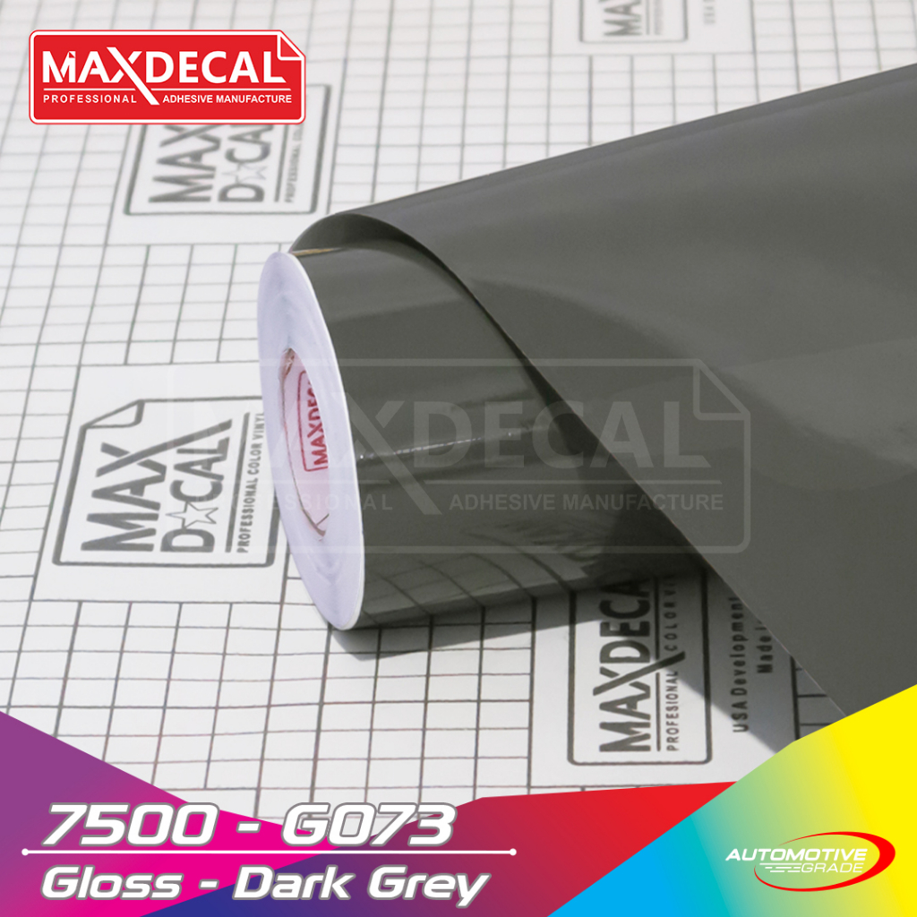 Jual Sticker Stiker Skotlet Maxdecal Max Decal Dark Grey Abu Abu tua ...