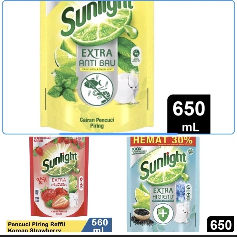 Jual Sunlight 560 ml | 650 ml | Shopee Indonesia