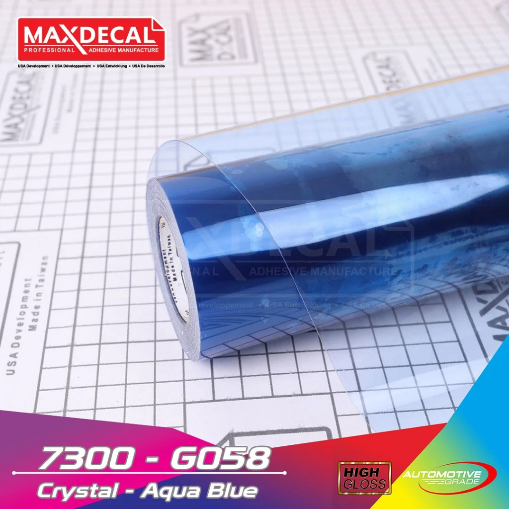 Jual Sticker Stiker Maxdecal Max Decal 7300 G058 G 058 transparan ...