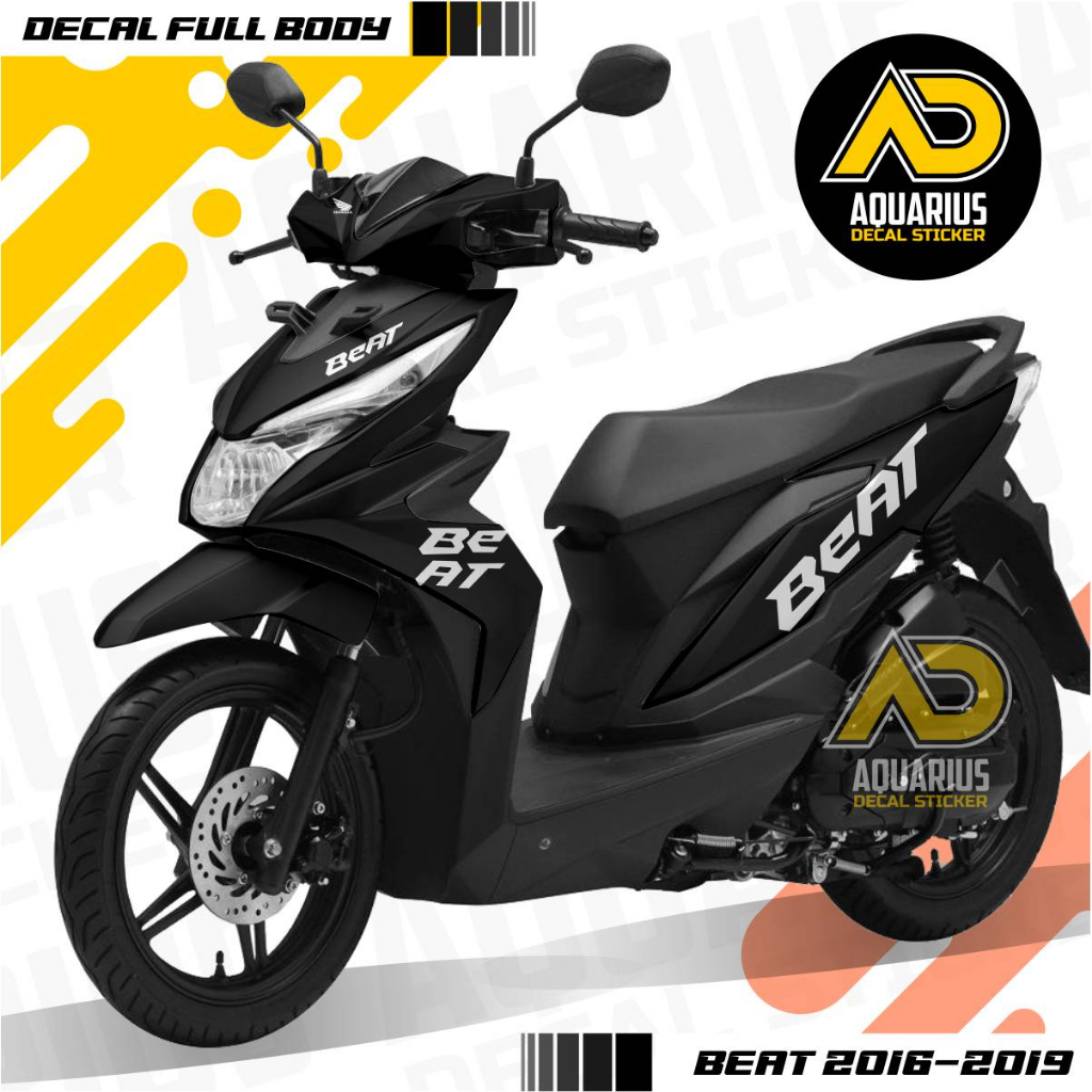 Jual Decal Fullbody Beat Fi 2016-2019 / Sticker Variasi Beat Fi Full ...