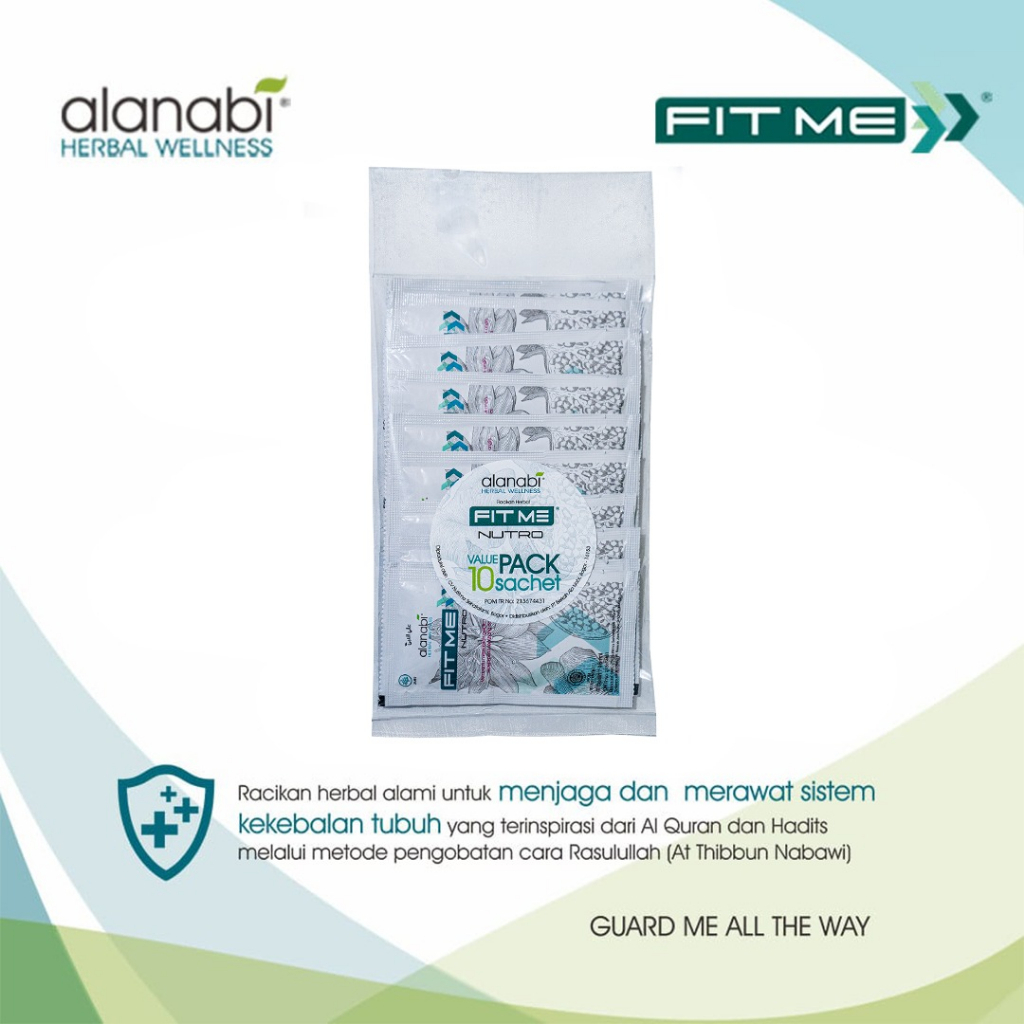 Jual Minuman Herbal Alami Alanabi FitMe Nutro (Value Pack Isi 10 Sachet ...