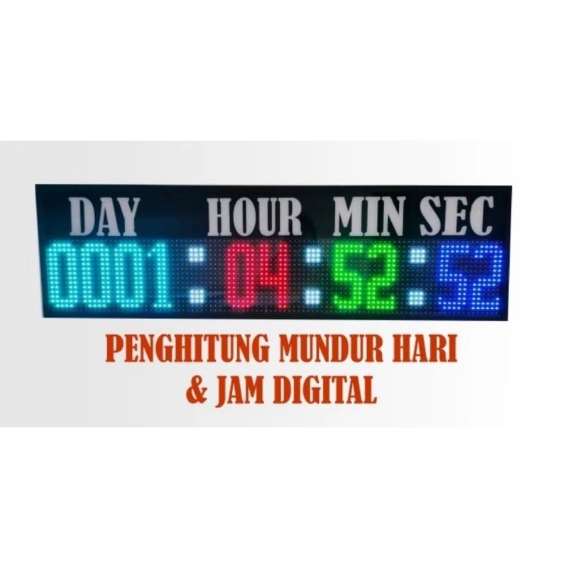 Jual TIMER MUNDUR HARI & JAM DIGITAL | Shopee Indonesia
