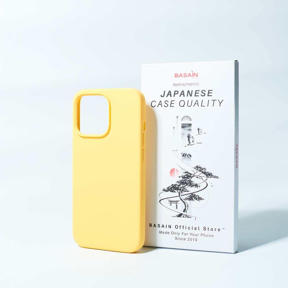 Jual BASAIN Casing iPhone 13/Pro/Max/Mini Case Soft Premium Silicone ...