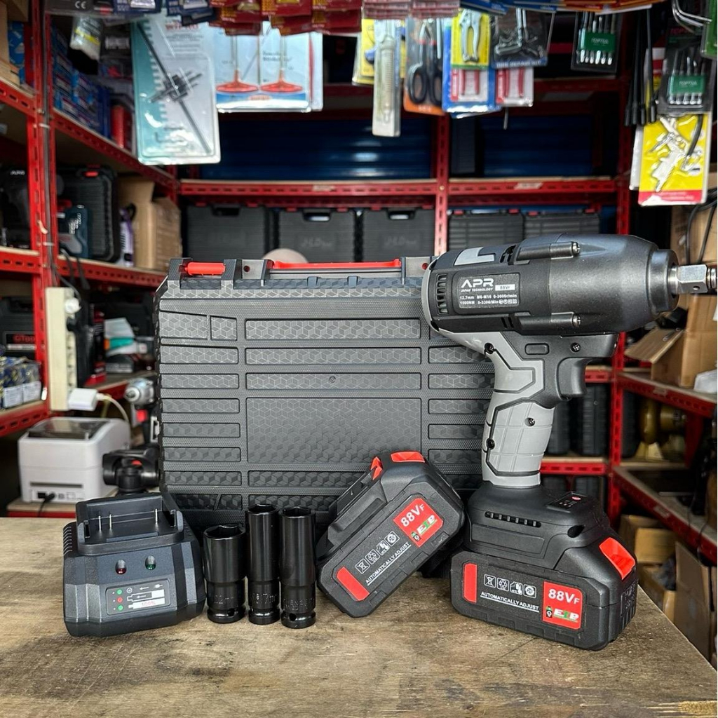 Jual Mesin Impact Wrench APR Japan Jumbo 88 Vf -Black Edition 1500 Nm ...