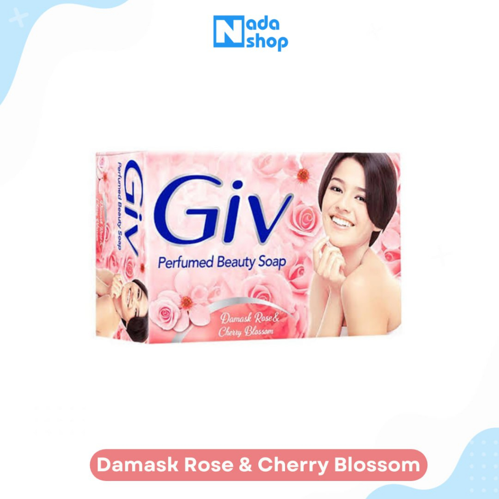 Jual GIV Sabun Mandi Batang Damask Rose & Cherry Blossom -72g | Shopee ...