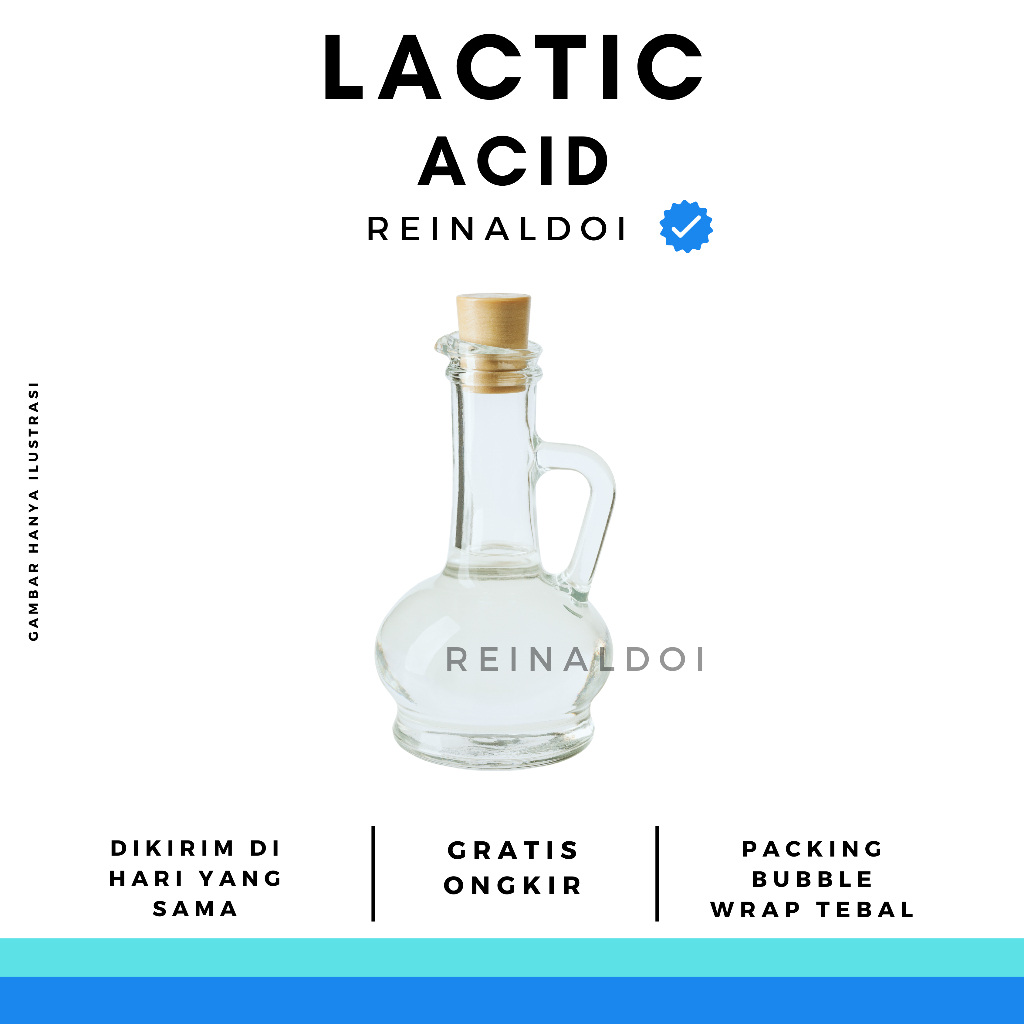 Jual Lactic Acid AHA Asam Laktat Alpha Hidroxy Acid 100 GR | Shopee ...