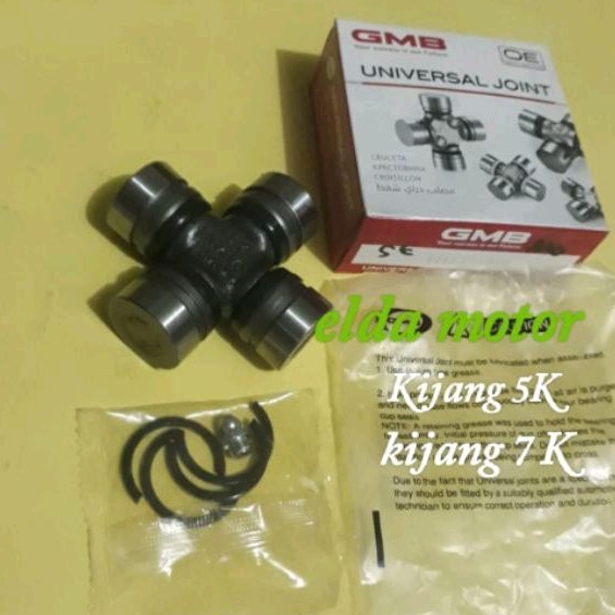 Jual Cros Joint Universal Joint Toyota Kijang Super 5K Kijang Kapsul 7K GMB Asli | Shopee Indonesia