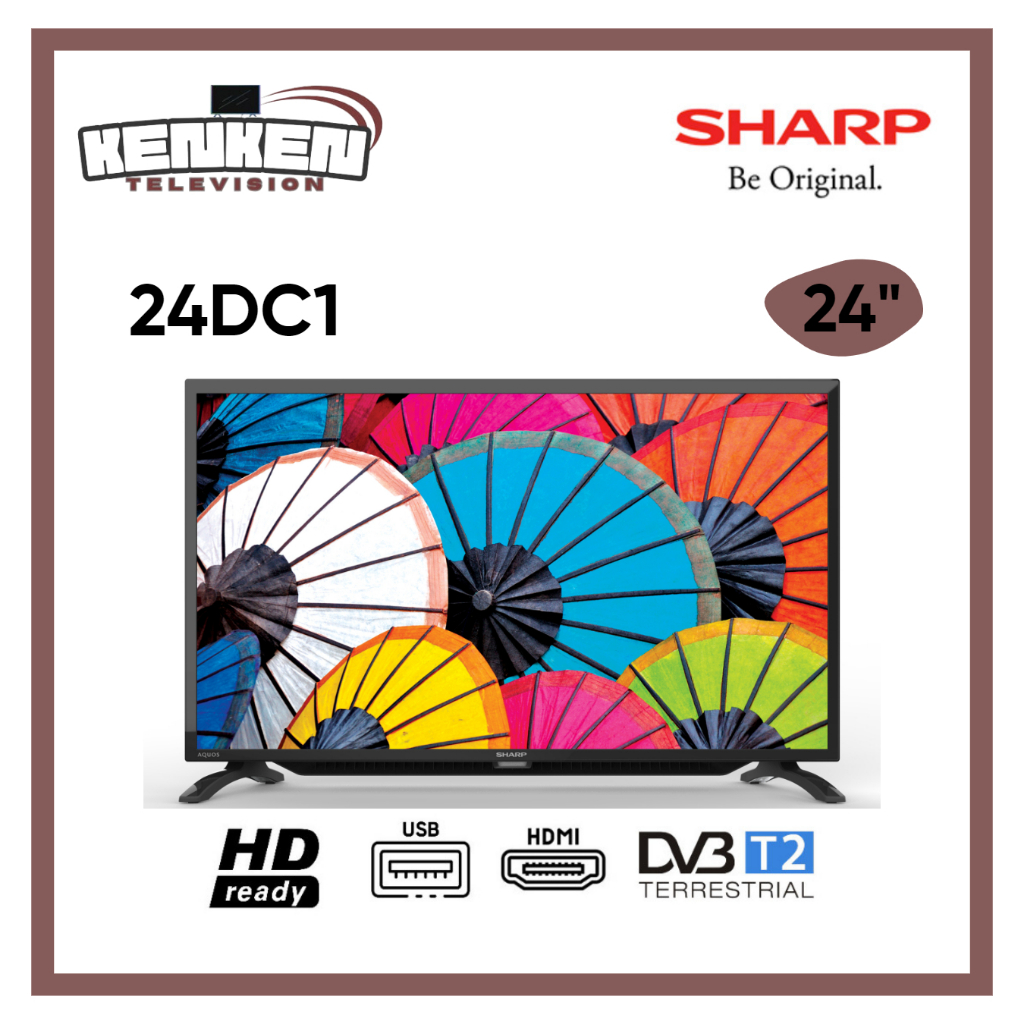 Jual TV LED Digital 24DC1 LED Sharp 24 Inch Digital TV | Shopee Indonesia