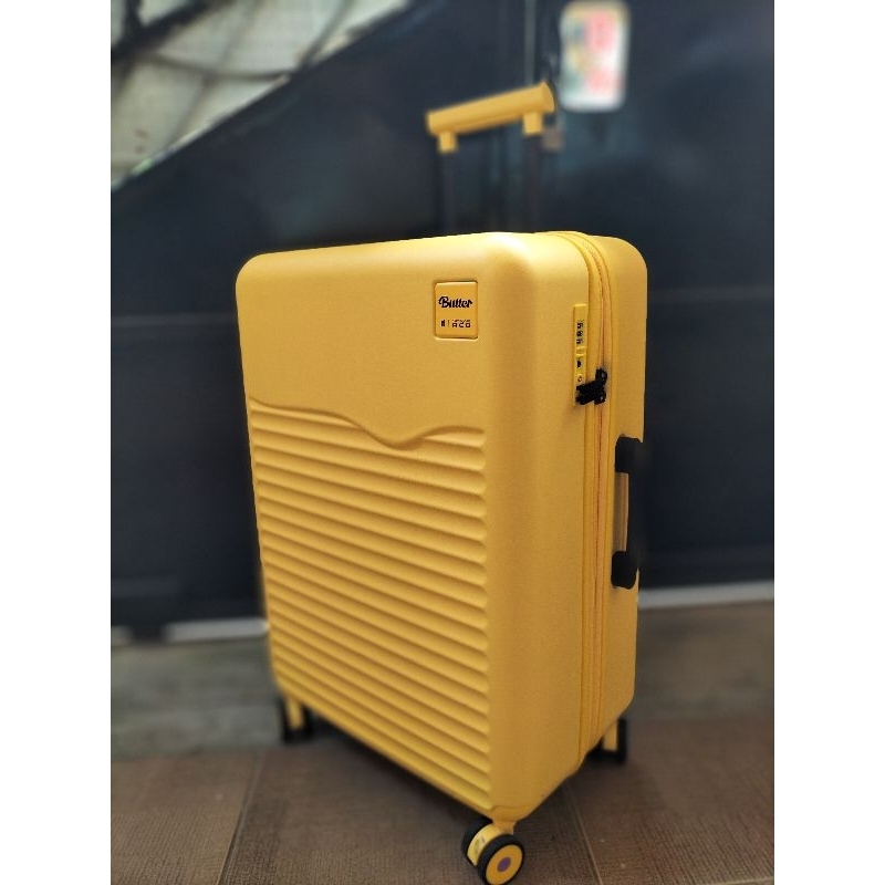 Jual Koper Samsonite Red X BTS Butter spinner 65/24 EXP yellow | Shopee ...
