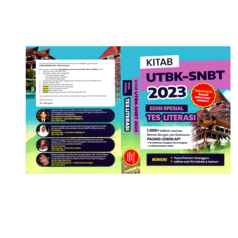 Jual buku UTBK-SNBT 2023, tes-literasi | Shopee Indonesia
