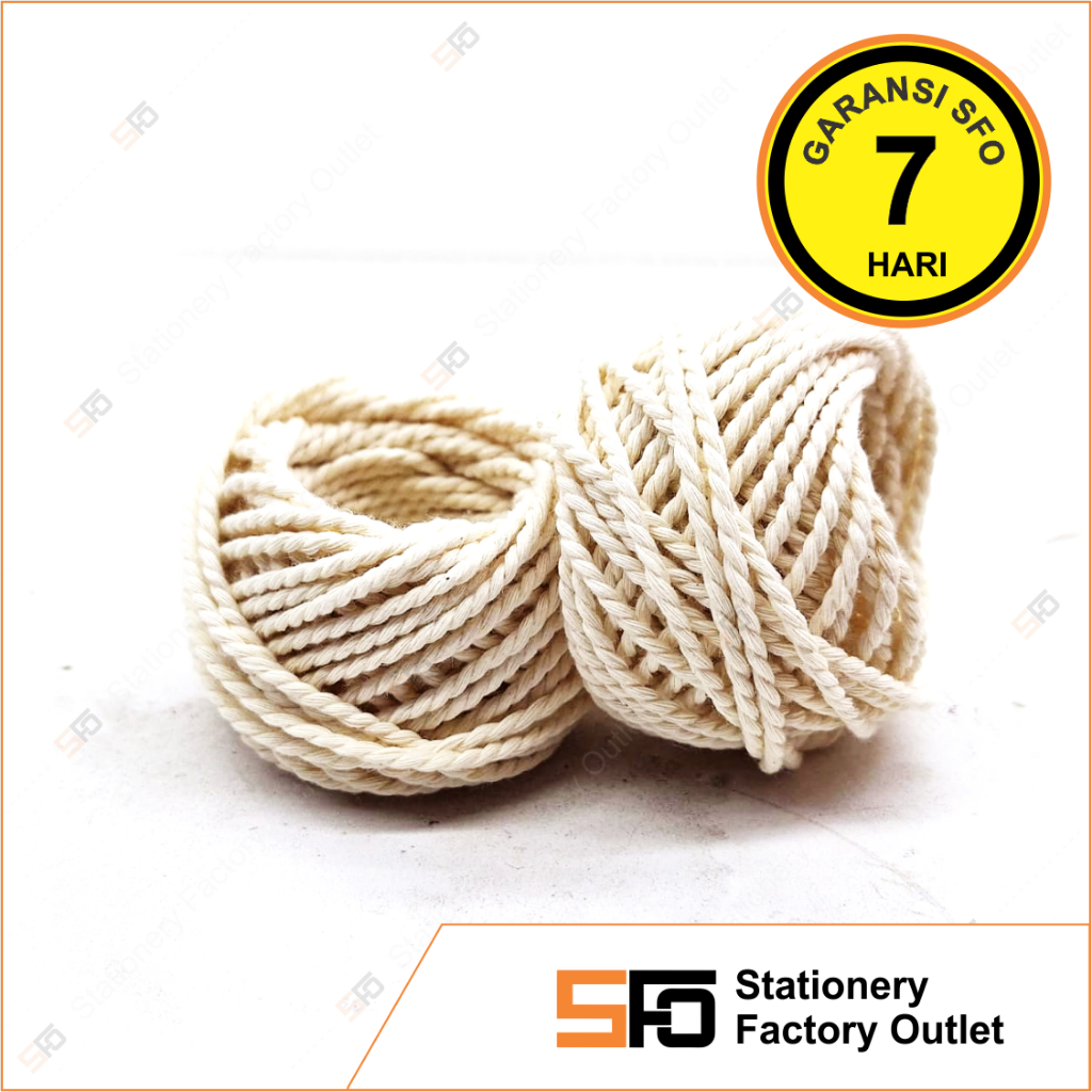 Jual Tali Rami Besar 3 mm x 10 M- Benang Kasur Roll Satuan | Shopee ...