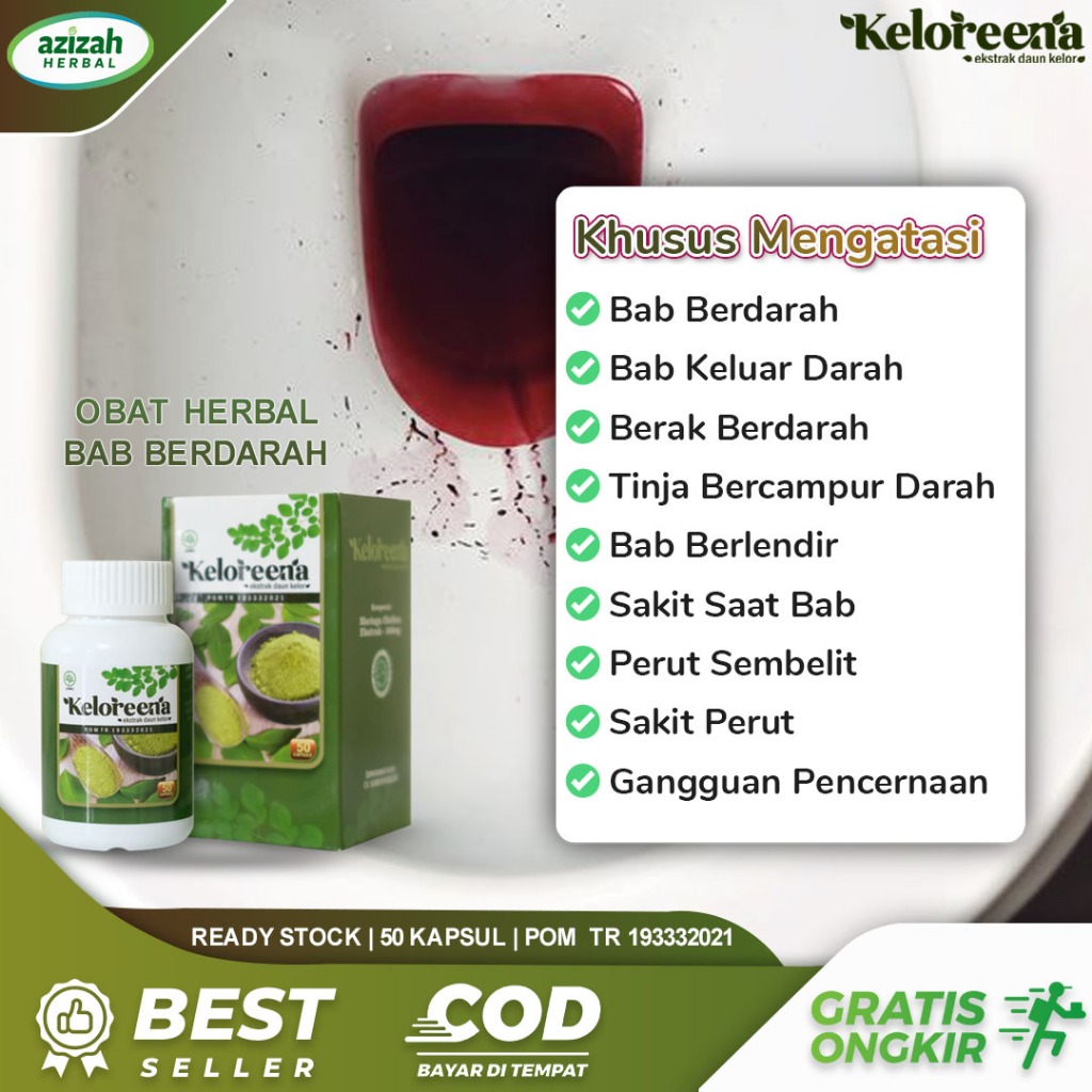 Jual Obat BAB Berdarah Bab Keluar Darah Berlendir Berak Berdarah Susah ...